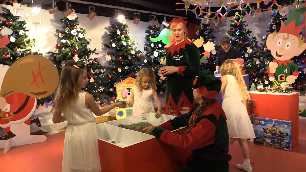 Christmas comes early to Hamleys London Live - YouTube