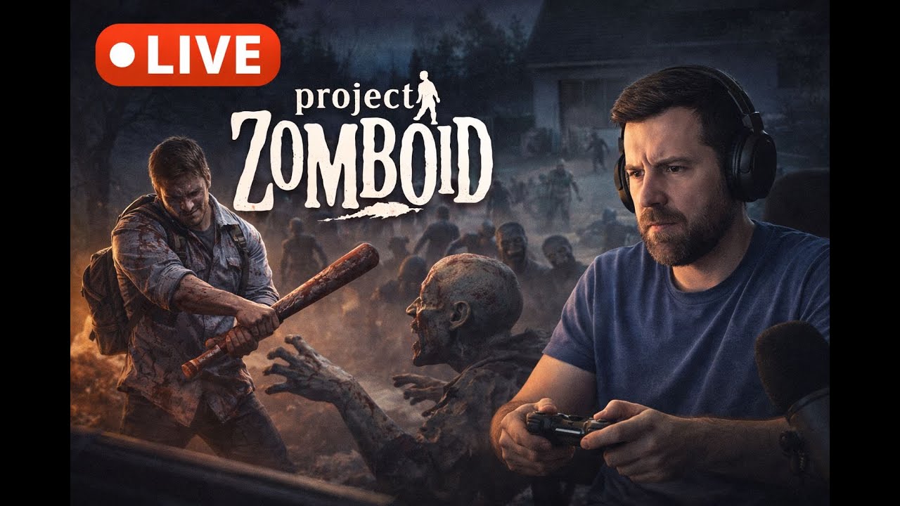 Project Zomboid LIVE - Zero Experience, Full Debug, Chat Chaos - YouTube