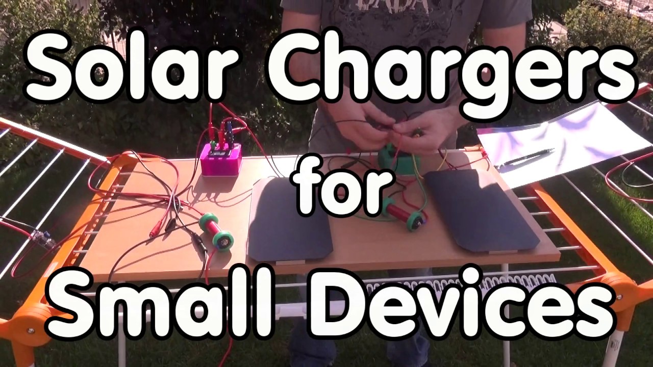 #154 Solar Charger for Microcontrollers - YouTube