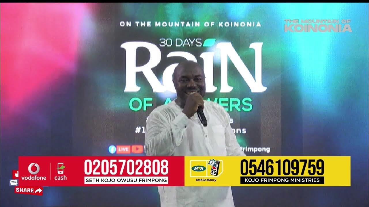 The Mountain of Koinonia | 1st November, 2023 - YouTube