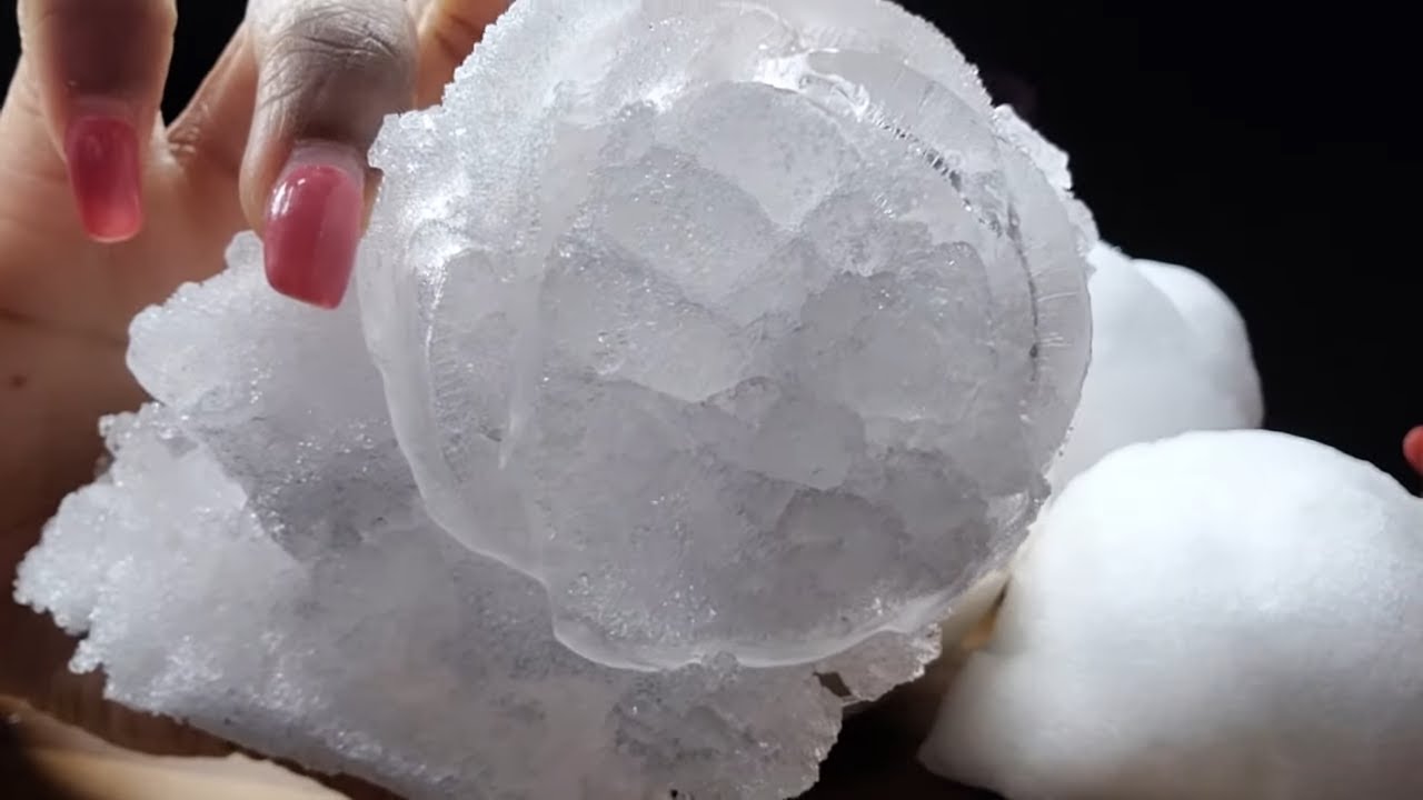 CRUNCHY ICE DUMP | MISC CHUNKS & HUMIDIFIER W/EDGES CHUNKS | CHAI LATTE ...