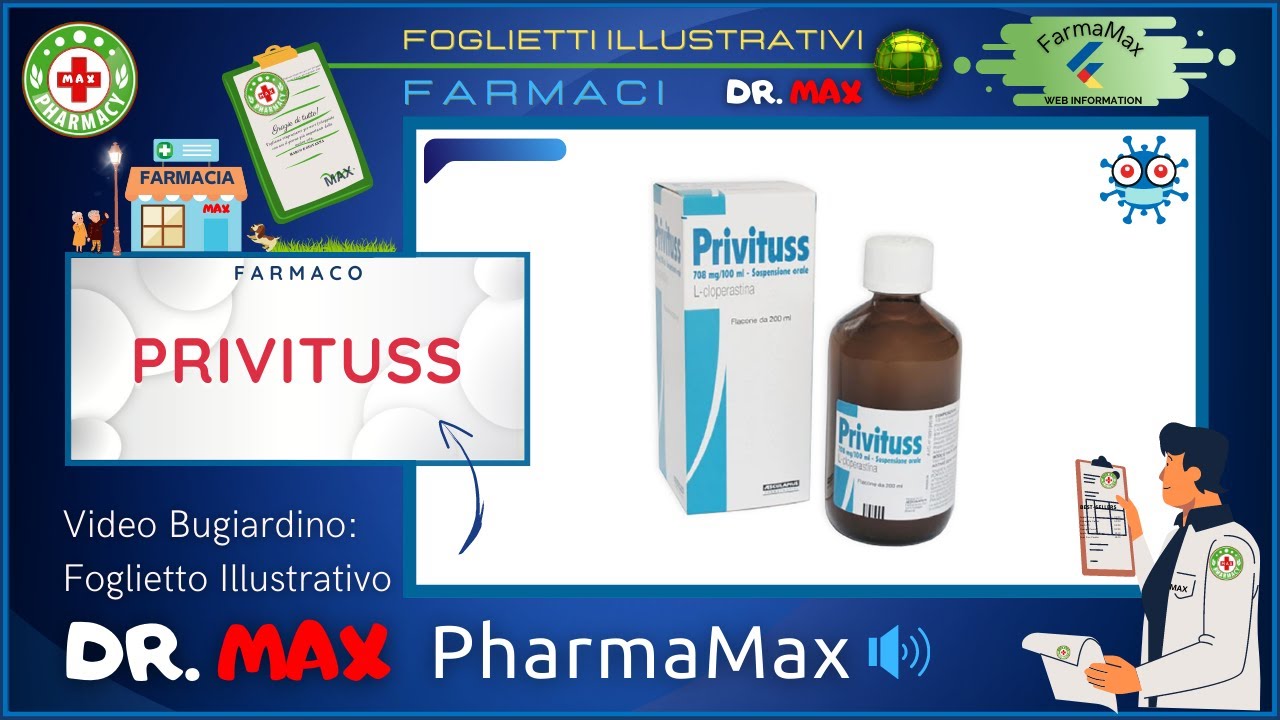 Cos'è il 💊 Farmaco PRIVITUSS 🗺️ Foglietto Illustrativo Bugiardino ...