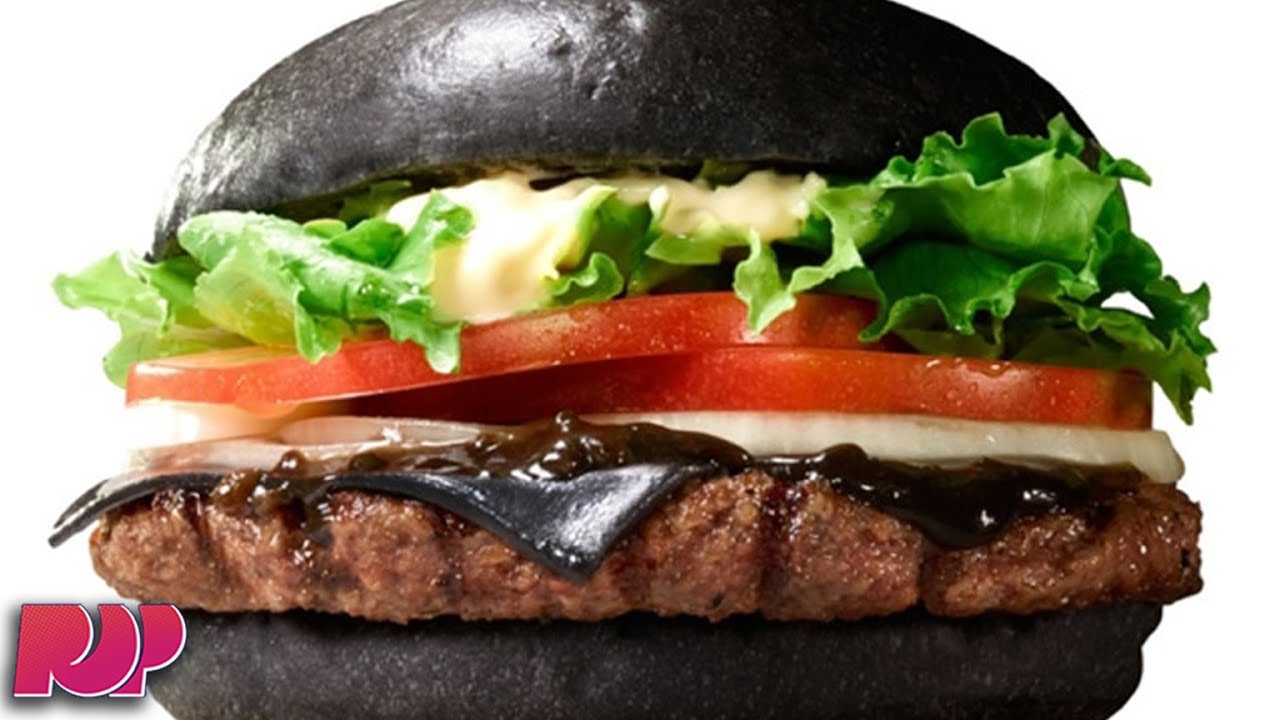 Black Burger Will Make Your Poop Green - YouTube