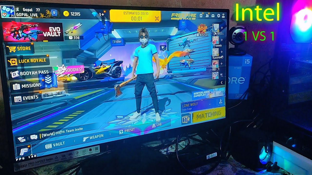 Intel i5 12400F gaming PC Setup | under 60000k gaming PC bulid free ...