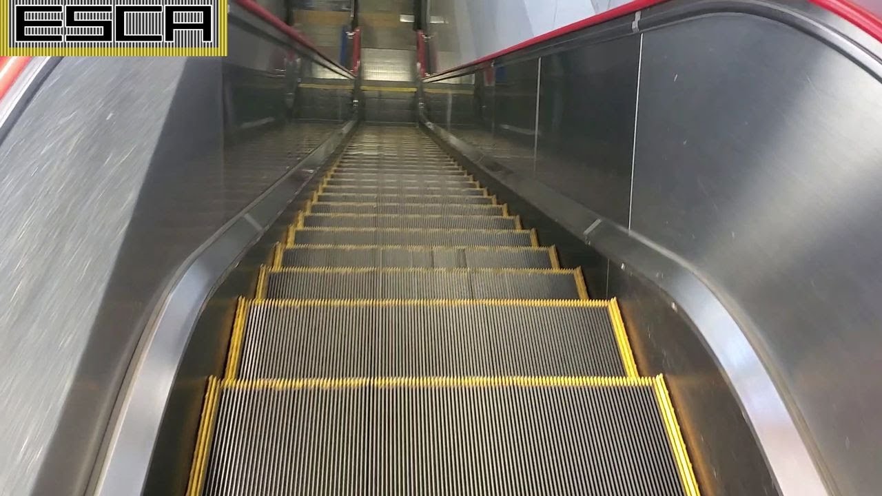 JR 多治見駅 エスカレーター 1・2番線 下り 日立 Tajimi station Escalator Hitachi - YouTube