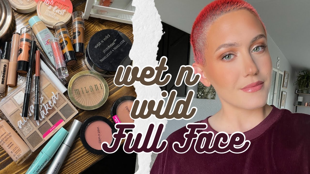 FULL FACE OF WET N WILD MAKEUP! DRUGSTORE MAKEUP TUTORIAL! CHATTY GET ...