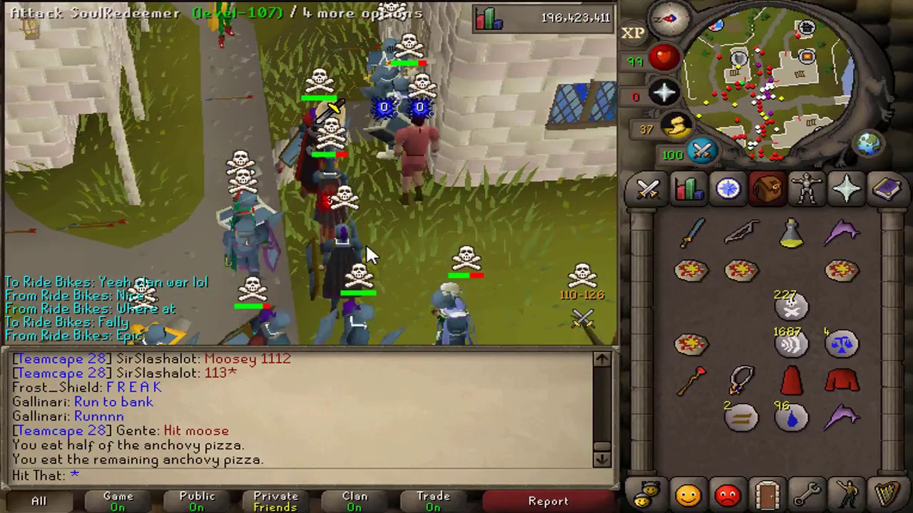 EPIC PKing - Biggest Runescape Clan Wars EVER??!! - YouTube