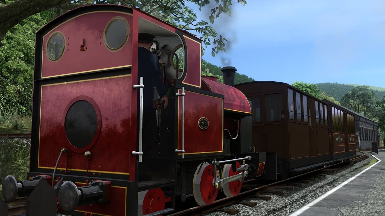 Train Simulator 2019: Corris Railway - Corris 7 - First Run of The Day ...