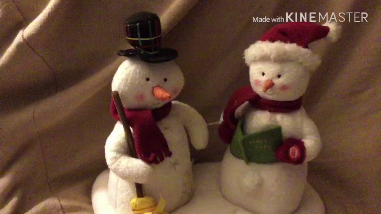 Hallmark 2003 Caroling snowmen but someone didn’t go to practice ...