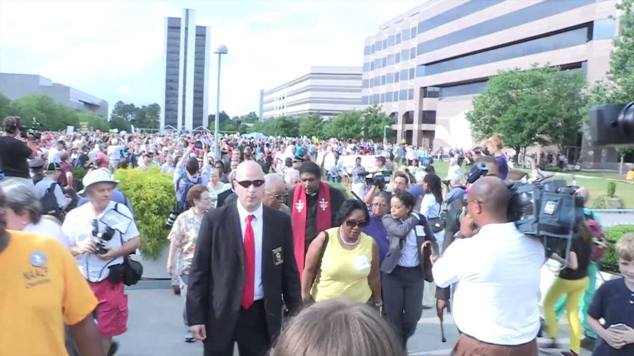 Over 150 arrested at 'Moral Monday' protest inside the N.C. General ...