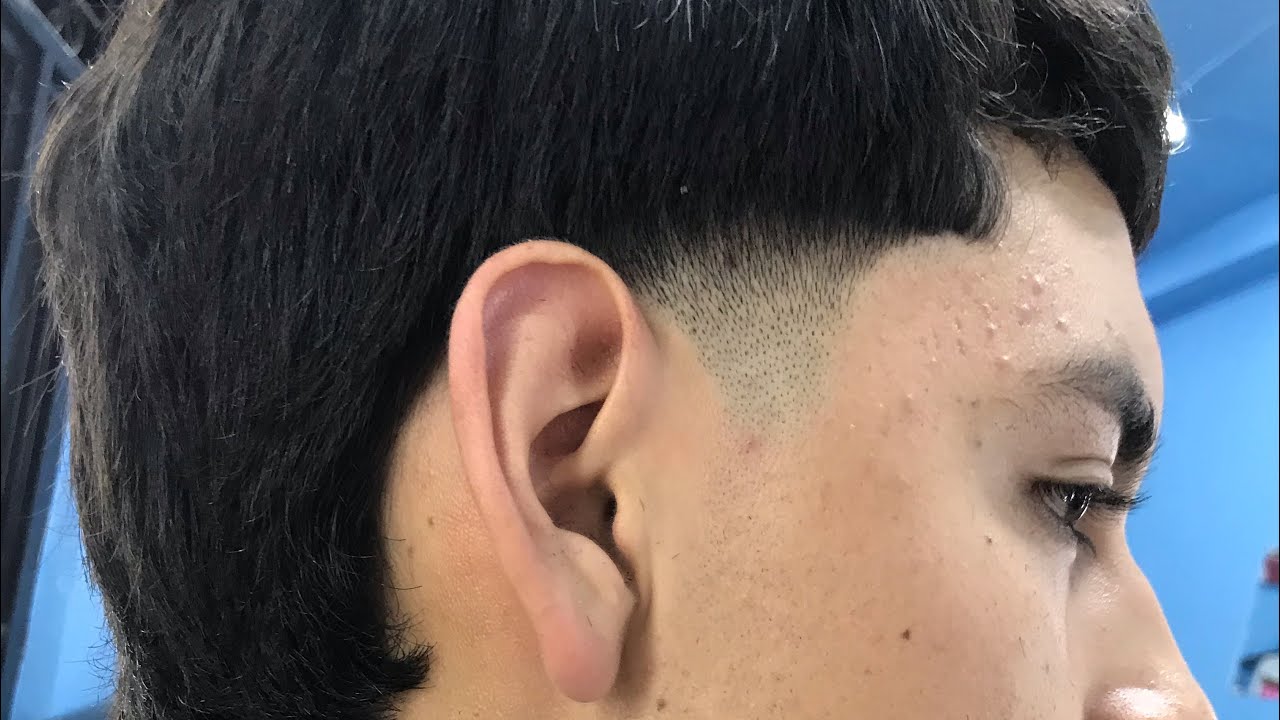 Como hacer un Mullet PULIDO🔥 en un minuto 💈 - YouTube