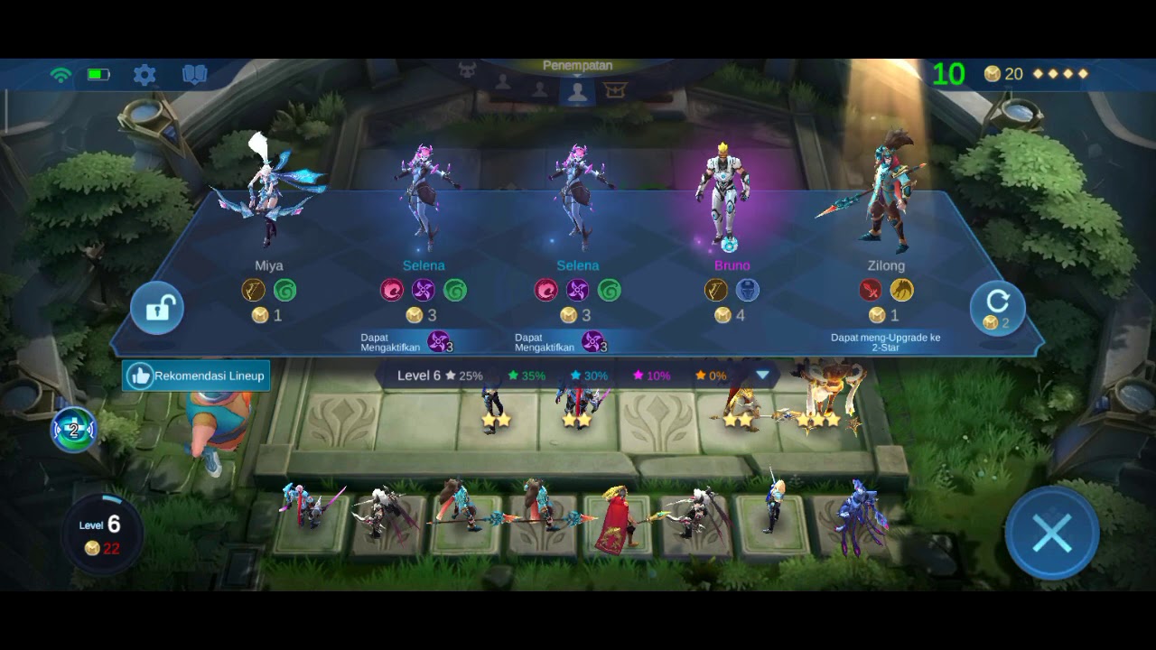 Taruhan 5000 coin No.1 Magic chess Commander Ragnar - YouTube