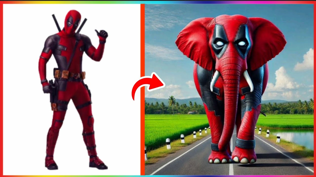 The Avengers but the Hero ELEPHANT 🐘 || Every Character (Marvel & DC ...