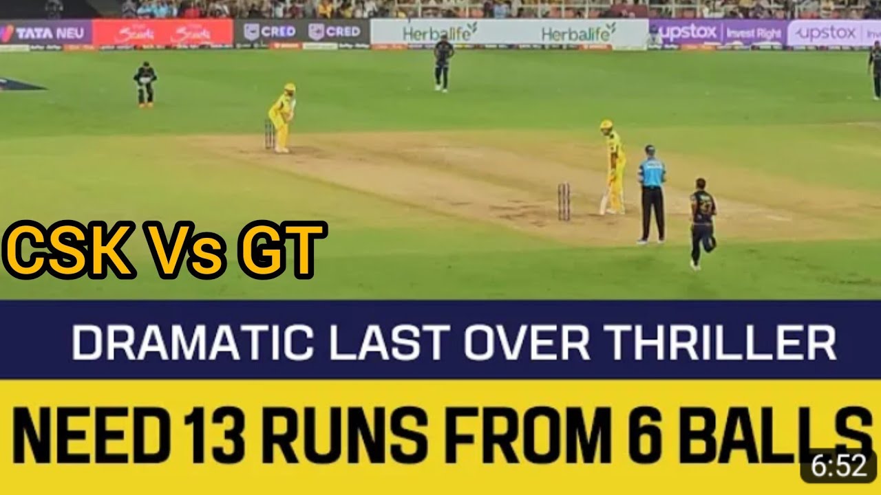 CSK winning moment | CSK last over | CSK Vs GT final | CSK highlights ...
