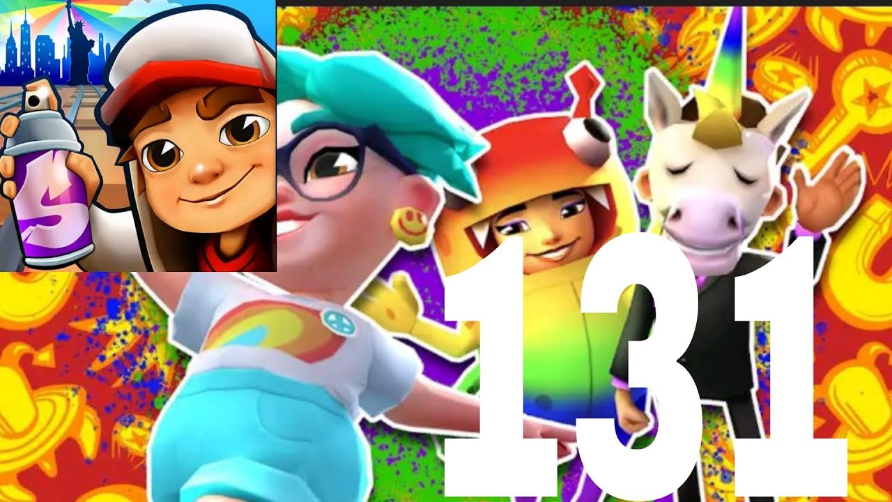 Subway Surfers Gameplay Walkthrough part 131 Rain Gameplay Walkthrough ...