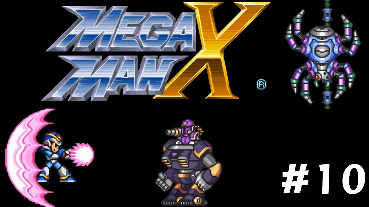 Mega Man X - Megadrive - #10 - Boss + Robot Spider - YouTube