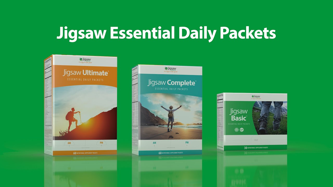 Jigsaw Essential Daily Packets Comparison - YouTube