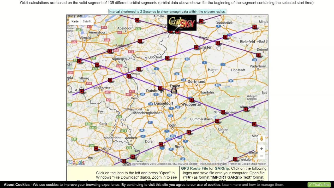 How to calculate an ISS Transit - YouTube
