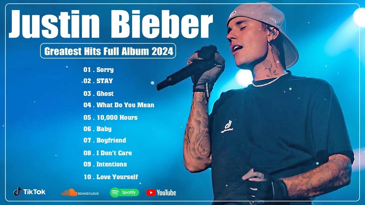Justin Bieber - Greatest Hits Full Album - Best Songs Collection 2023 ...