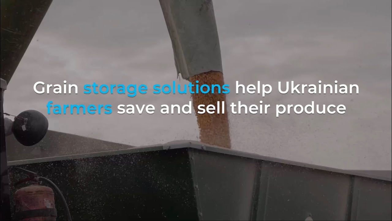 Grain storage solutions help Ukrainian farmers save and sell their ...