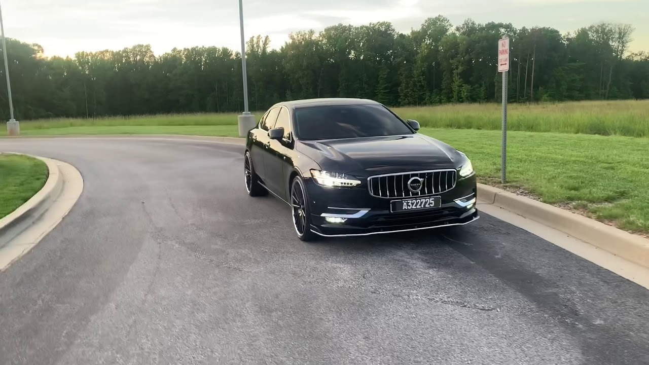Volvo S90 T6 Inscription on 22” inch Asanti wheels - YouTube