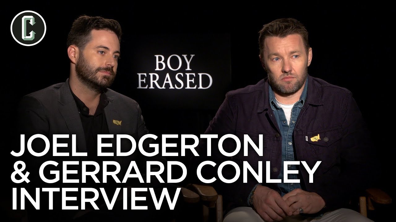 Joel Edgerton & Garrard Conley Boy Erased Interview - YouTube