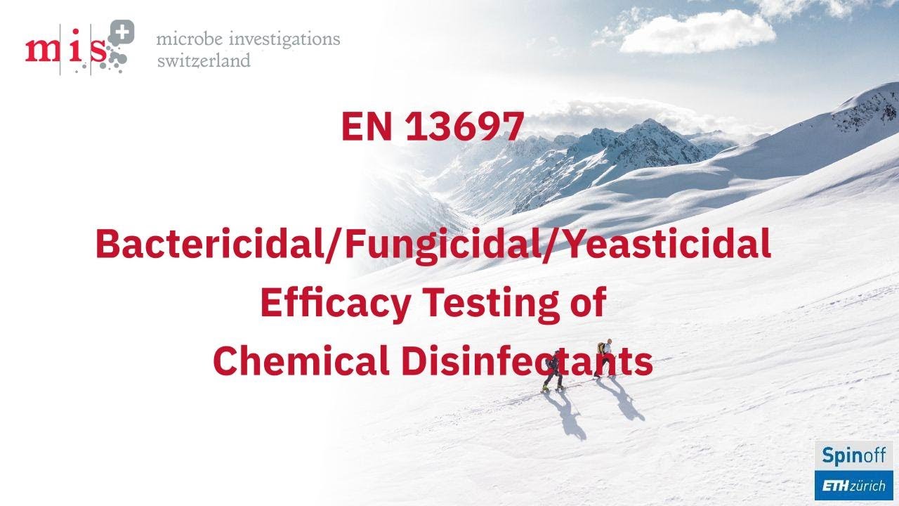 EN 13697: Antimicrobial Testing of Disinfectants - YouTube