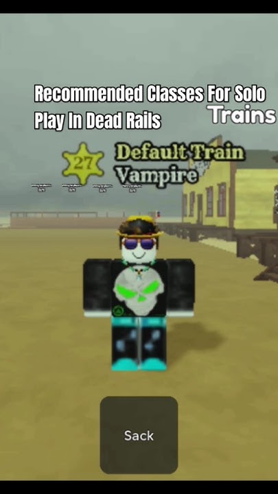 Classes For Solo Play In Dead Rails Pt.1#shorts#deadrails#fyp#roblox#robloxdeadrails# ...