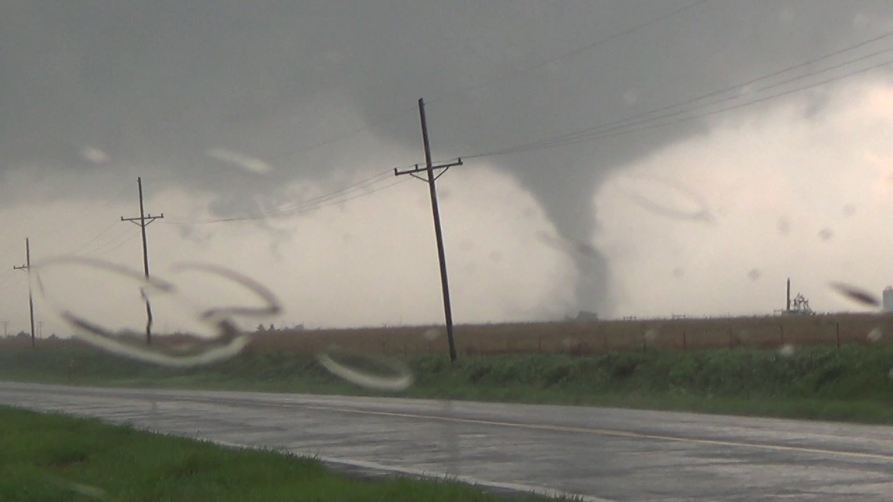 Chester, OK Large Tornado - HIGH Risk Chase 5/18/17 - YouTube