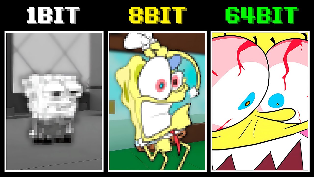 Spongebob Finally Snaps but every time more and more bits - YouTube