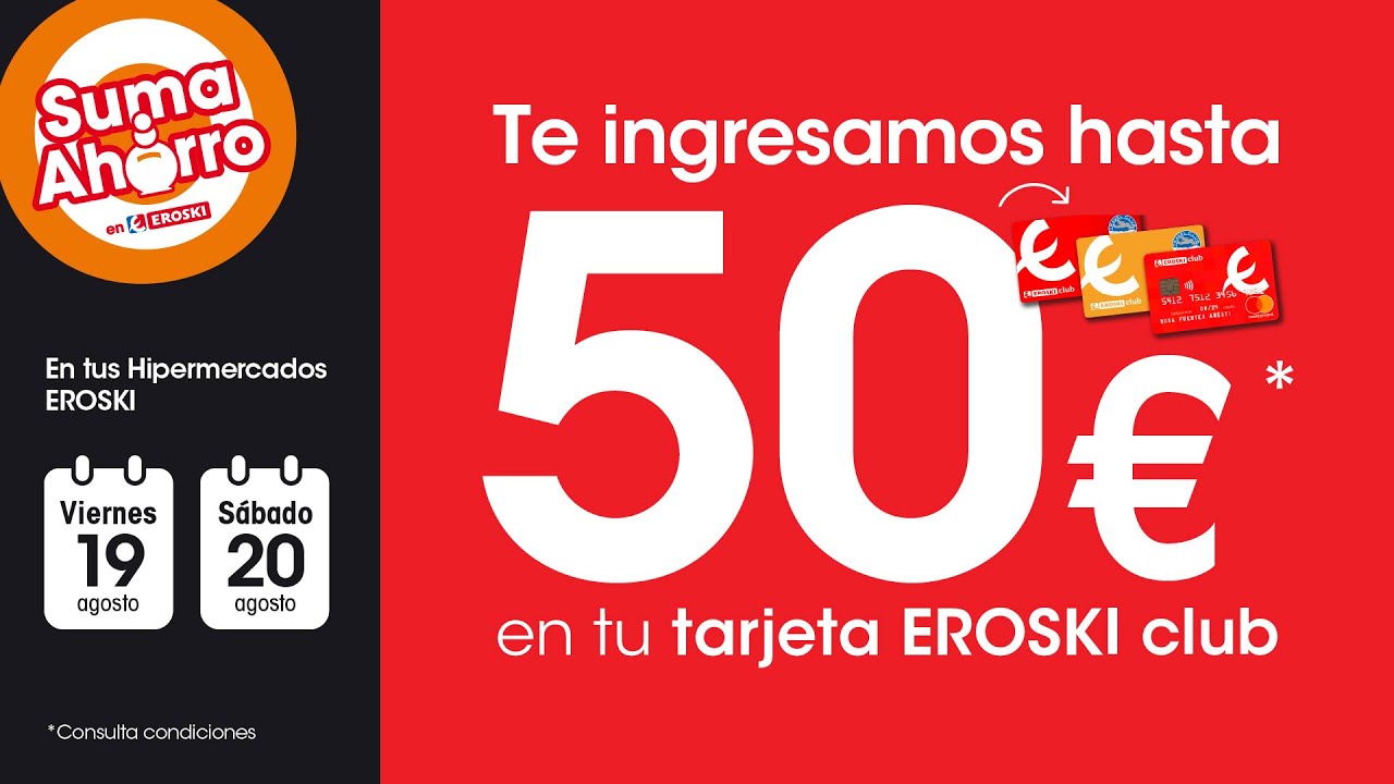 Suma ahorro con hasta 50 € de regalo por tu compra - YouTube