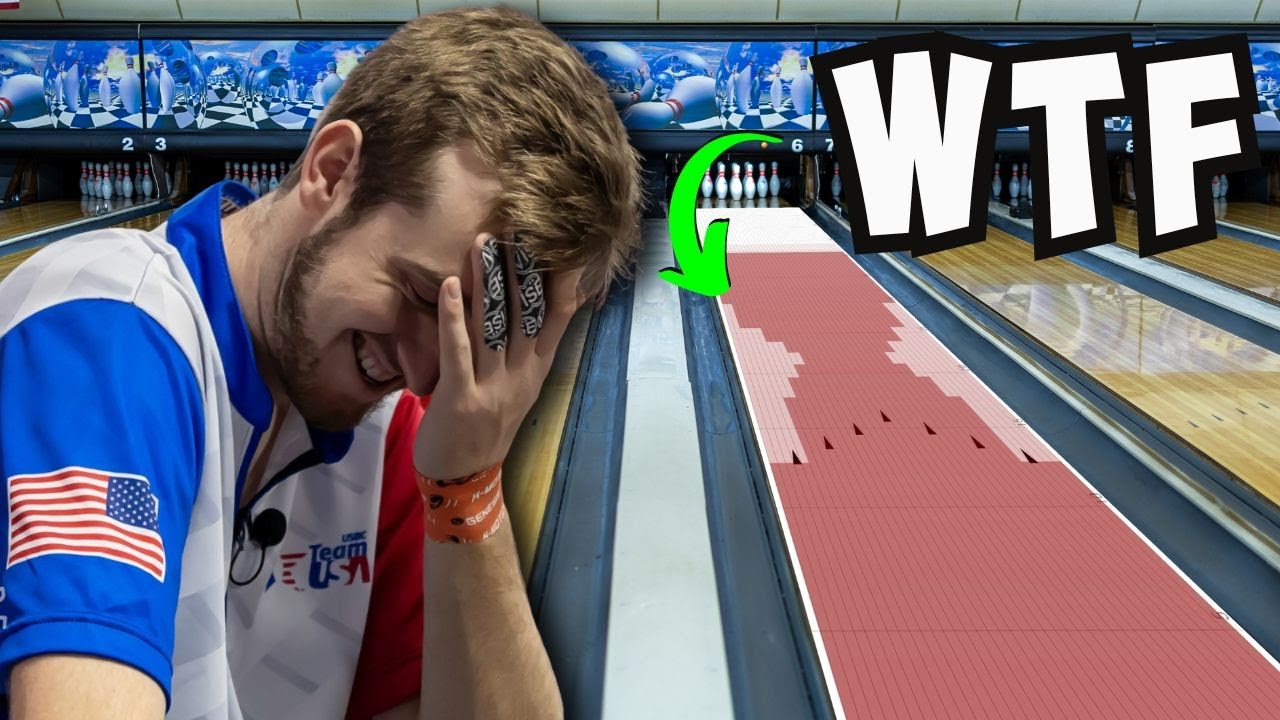 WILD Oil Pattern at a PBA Major! - YouTube