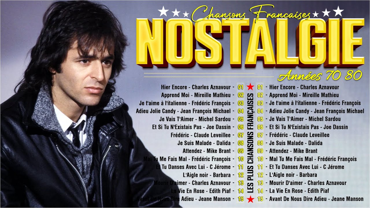 Nostalgique Meilleures Chanson Des Années 60 70 Et 80 - "Jean Goldman ...