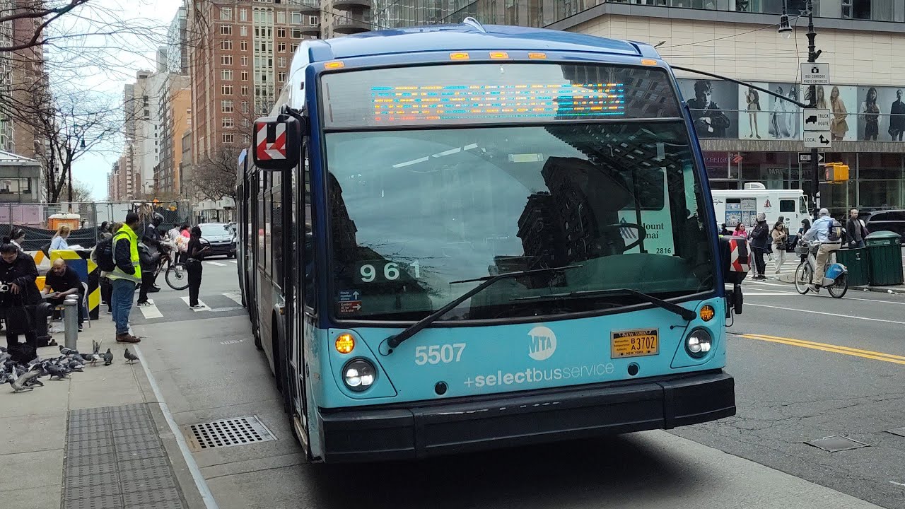 MTA NYCT Bus: 2018 Novabus LFSA Smartbus #5507 on the M86 SBS ...