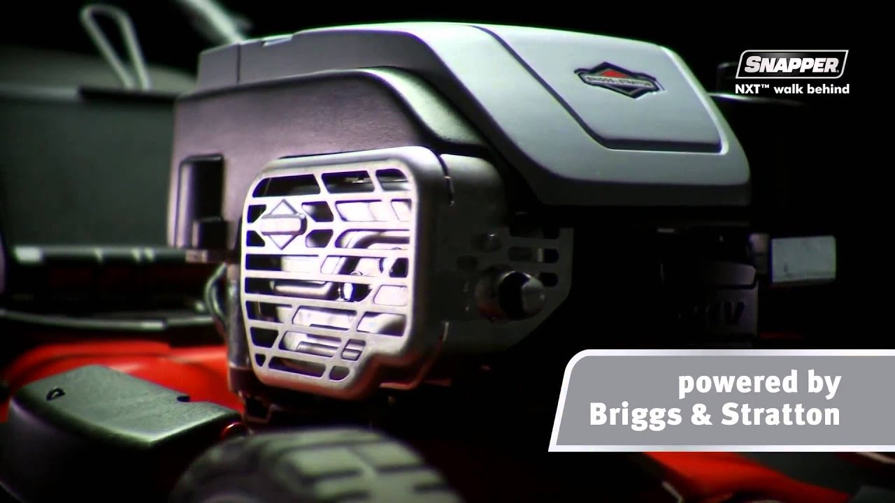 Snapper NXT Walk Behind Mower - YouTube