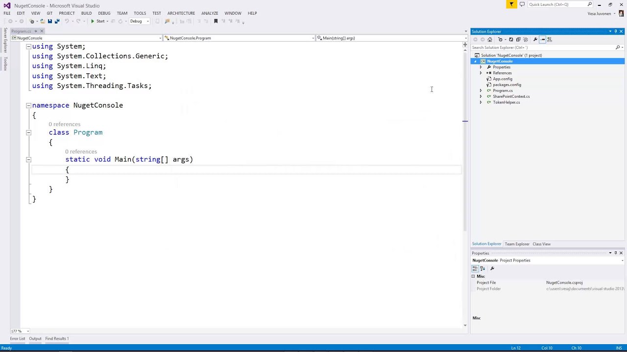 Introduction To Office 365 Developer Pnp Core Component Nuget Package Youtube