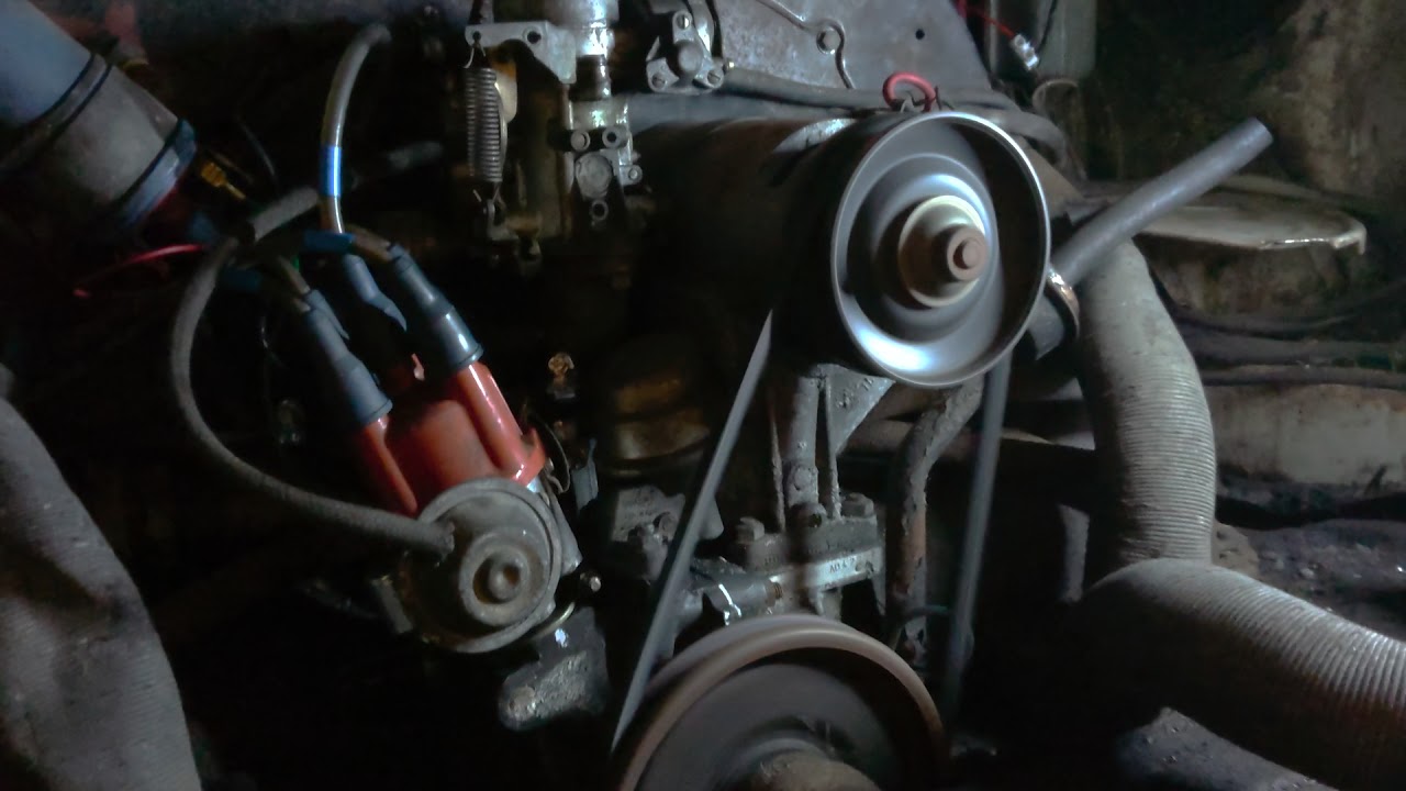 Type 2 engine running after 5 years - YouTube