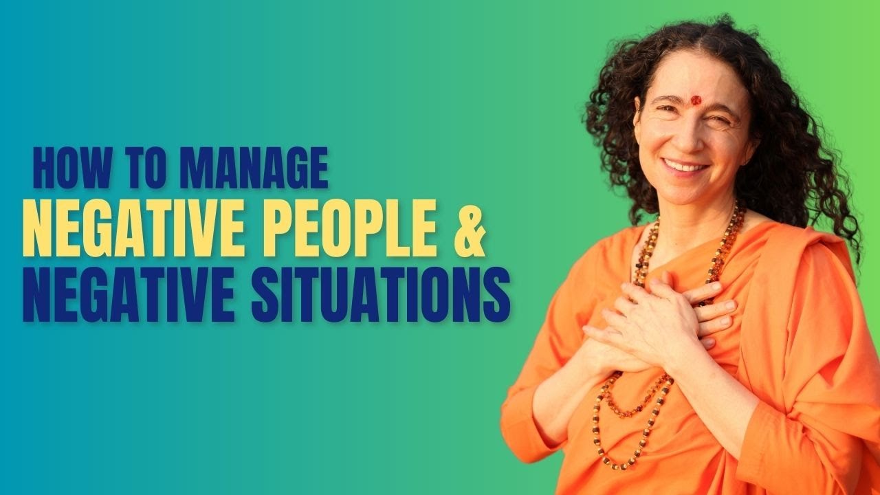 How to Handle Negative People and Negative Situations - YouTube