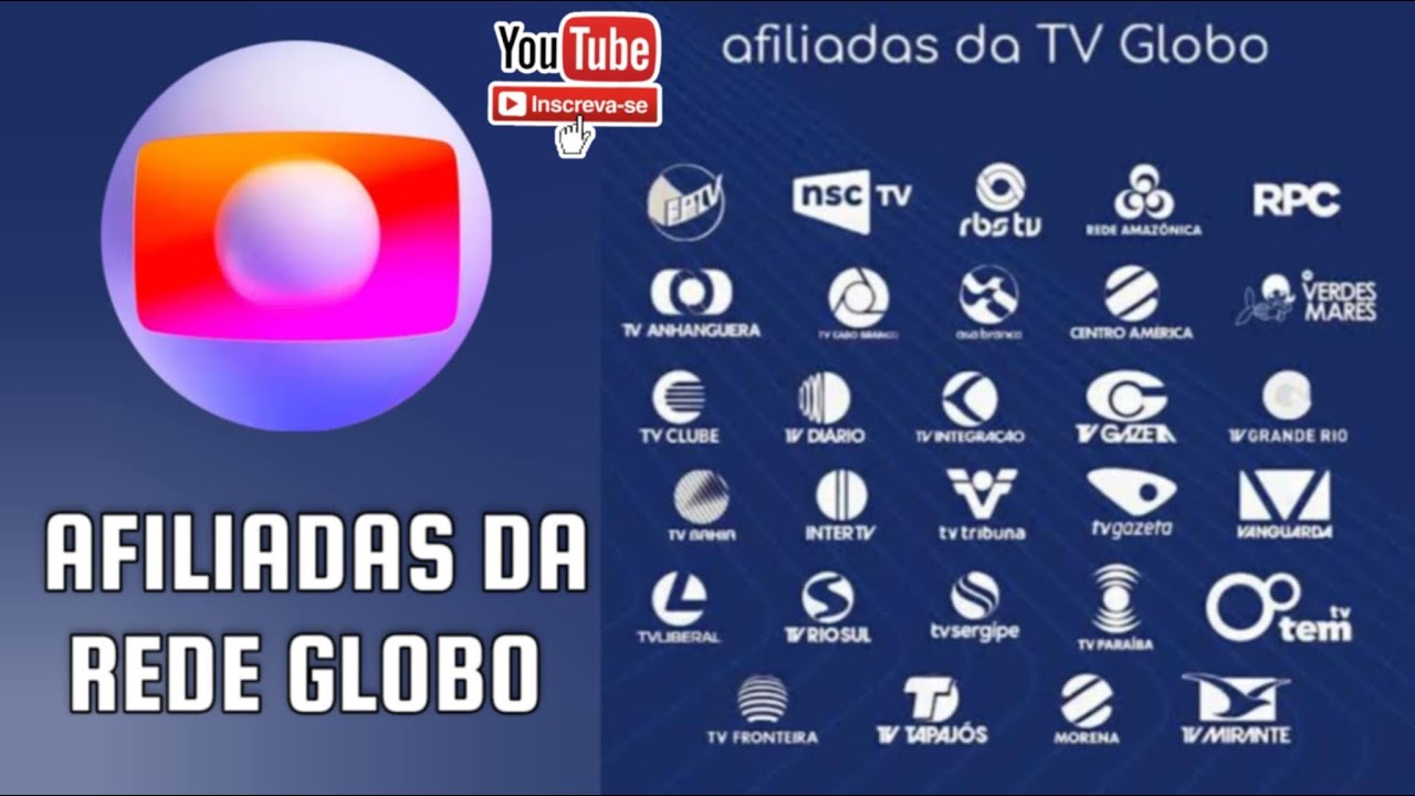 afiliadas da rede globo de televisão - YouTube