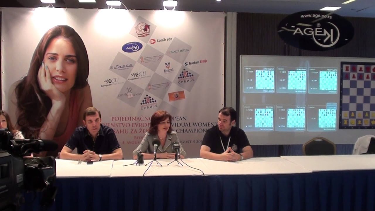 EIWCC Belgrade 2013 - Press Conference of Alisa Maric and Silvio ...