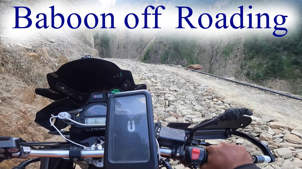 Baboon Valley I Solo Bike Ride I From Chiniot To Kashmir - YouTube