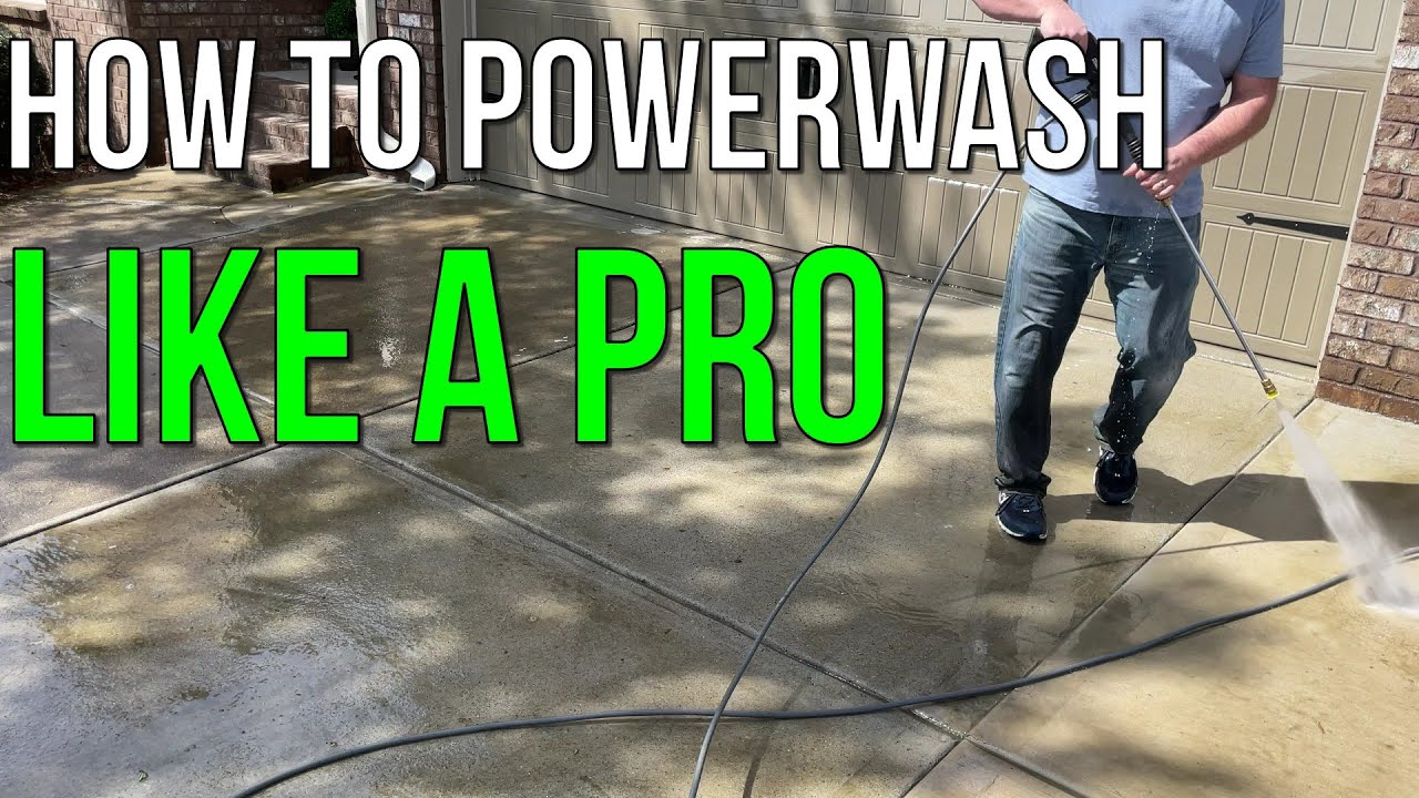 Unbelievable Transformation: PowerWash Your Driveway With These Pro ...