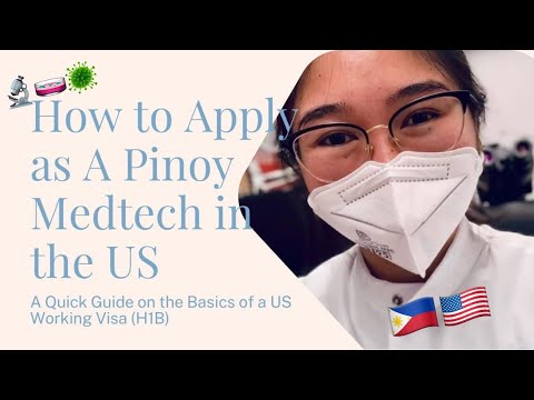 HOW TO APPLY AS A PINOY MEDTECH IN AMERICA - YouTube