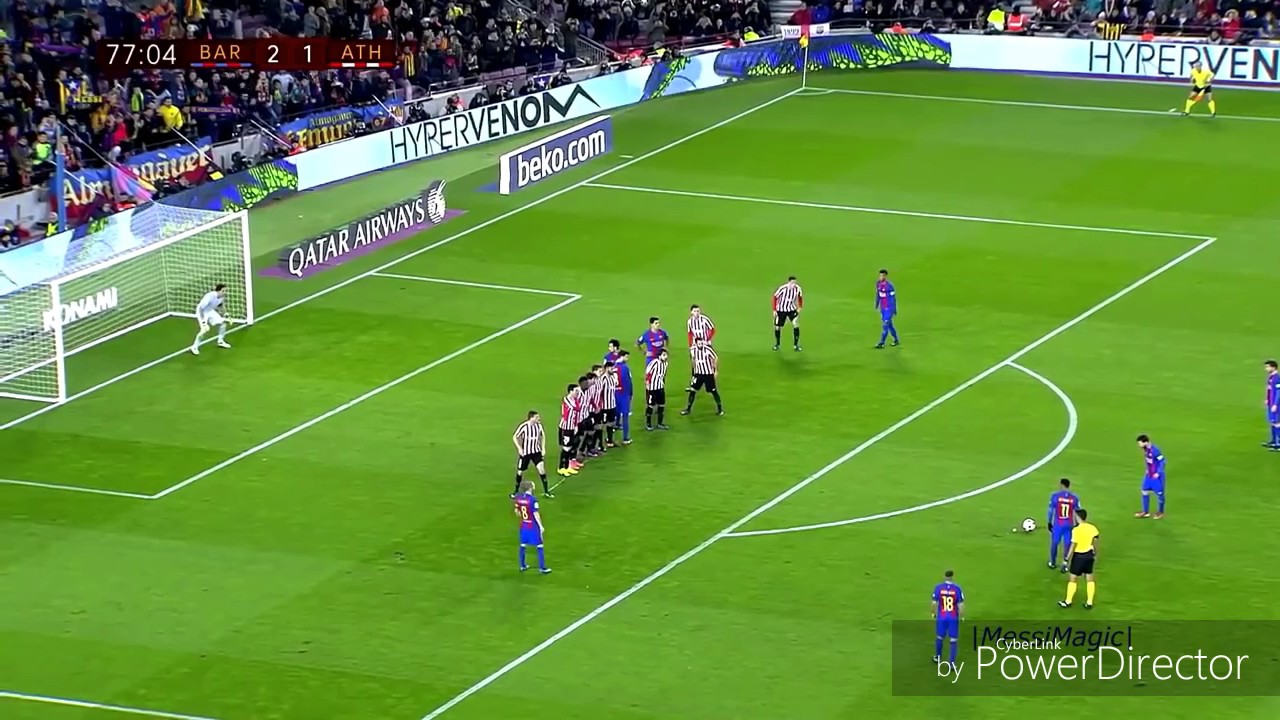 10 Lionel Messi of Goals 2017 - YouTube
