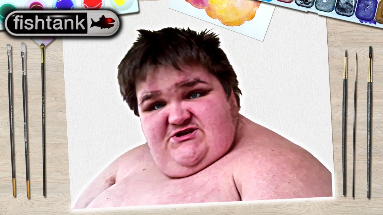 Airsoft Fatty Arrives At The Fishtank House - YouTube