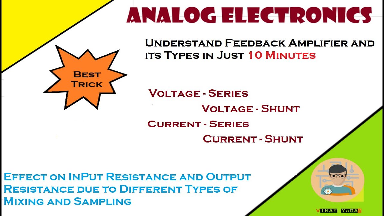 Understand Feedback Amplifier and Its Types in just 10 Minutes ...