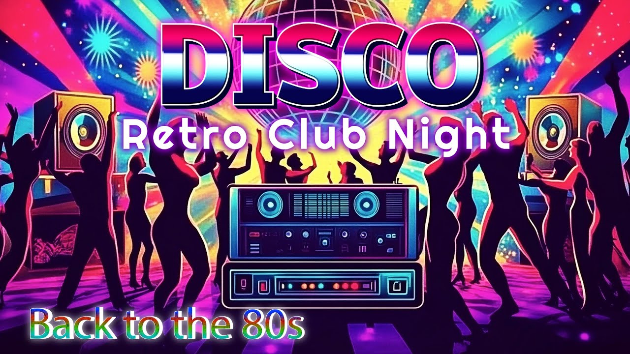 Retro Club Night - Neon Beats from the 80s - 80s Instrumental Disco for ...