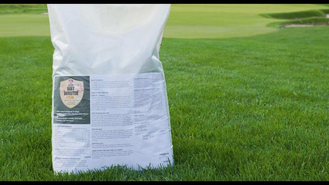 Dirt Booster Plus - Compost Starter and Soil Amendment - YouTube
