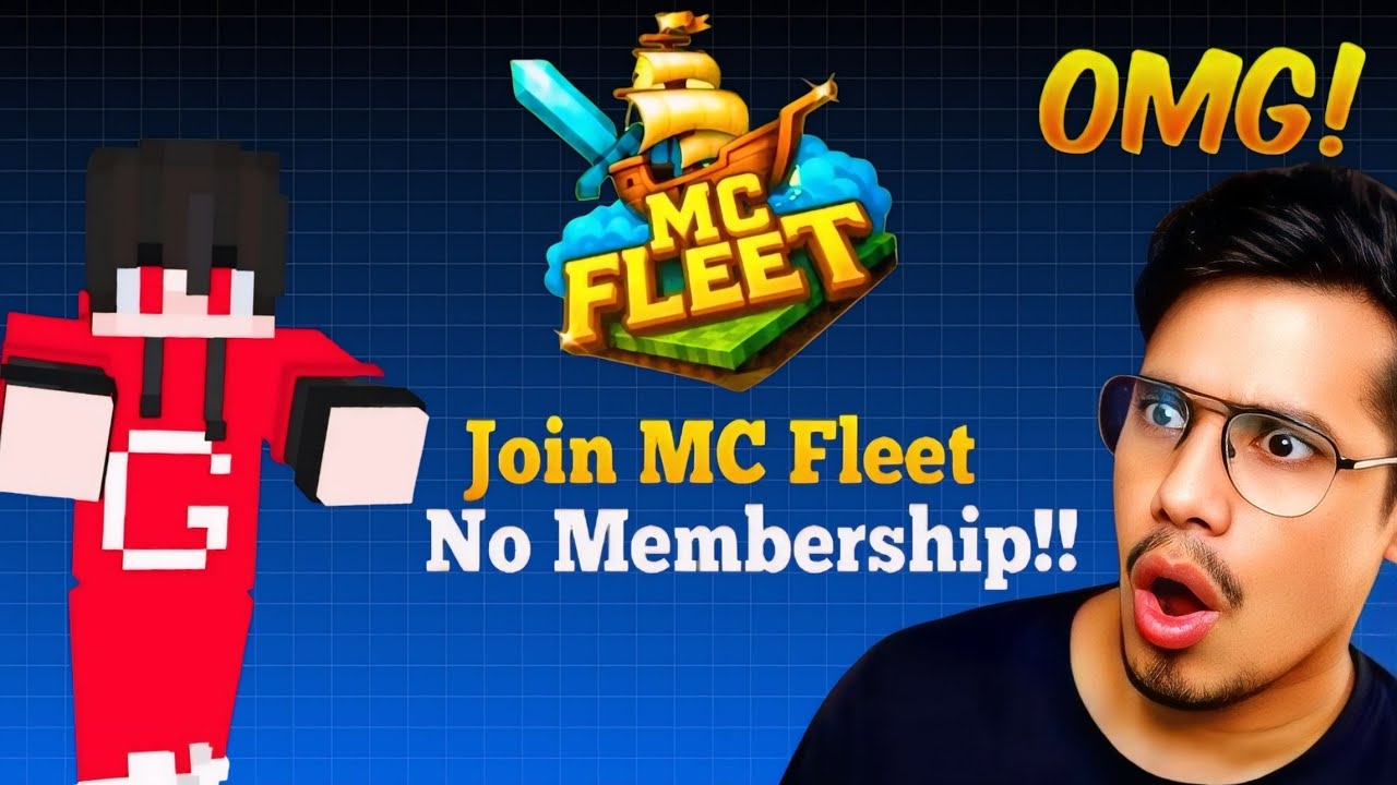 HOW TO JOIN MC FLEET SERVER WITHOUT MEMBERSHIP 💀 - YouTube