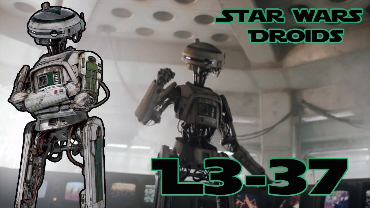 Who is L3-37 | Star Wars Droids - YouTube